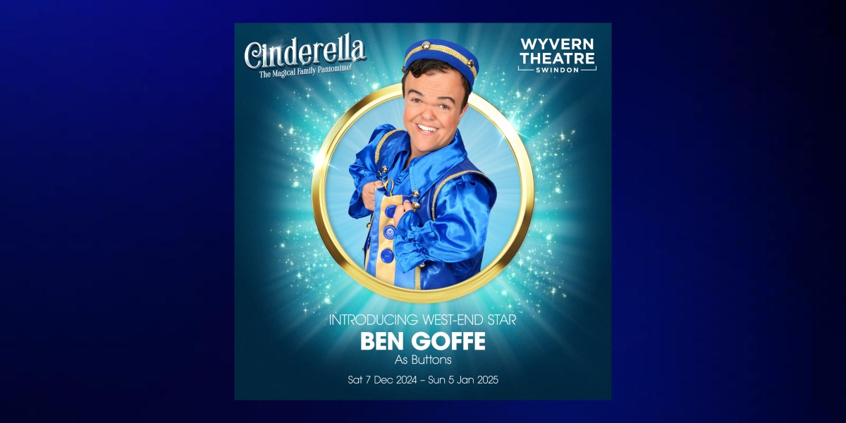 Ben Goffe to star as Buttons in Wyvern Theatre Pantomime Cinderella ...