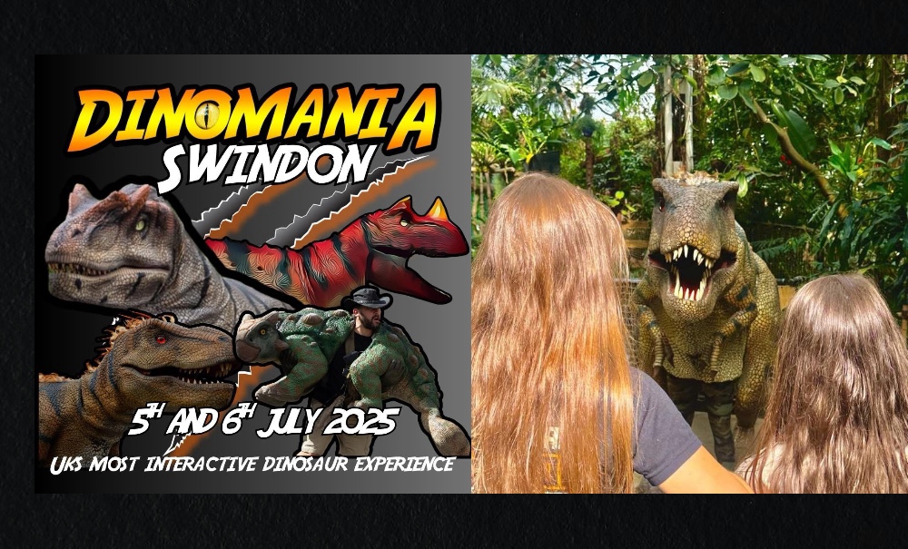 Dinomania comes to Swindon with fun jurassic this July – Entertainment ...