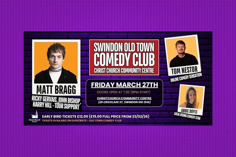 Swindon Old Town Comedy Club Live at Christ Church Community Centre ...