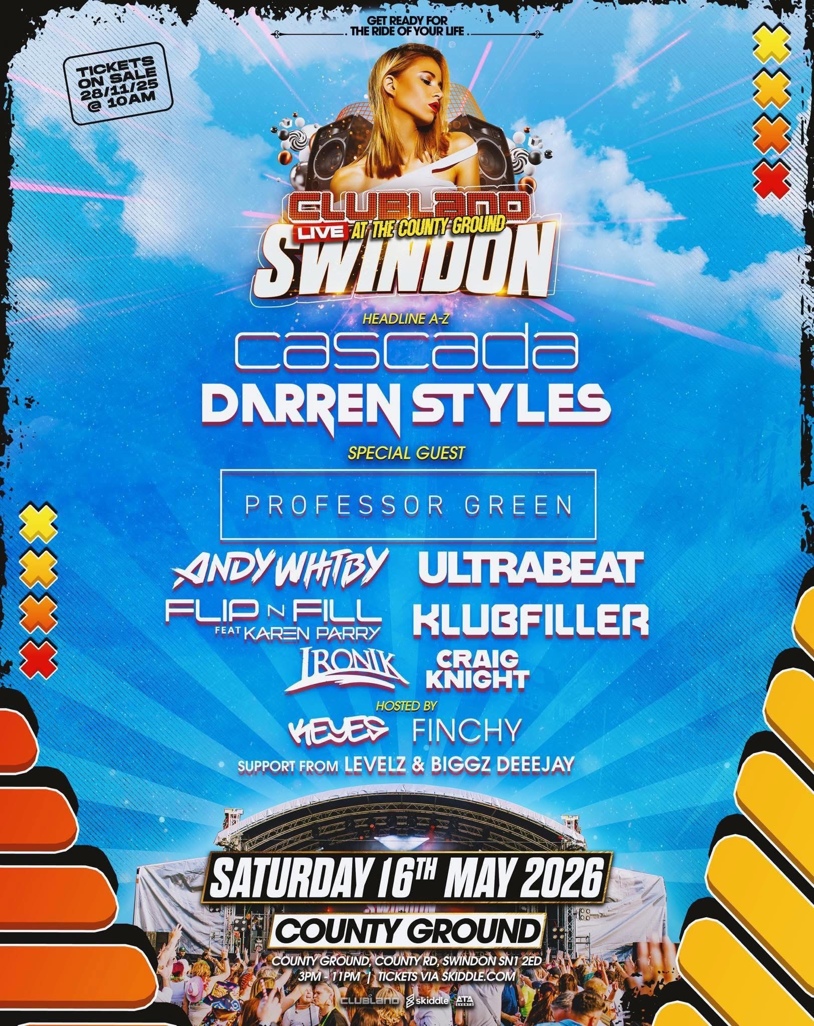 CLUBLAND LIVE is back at the Swindon County Ground this Saturday with ...